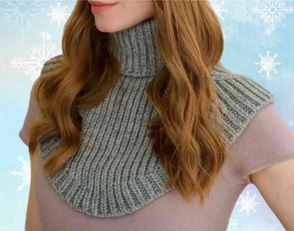 Шарф-манишка для женщин