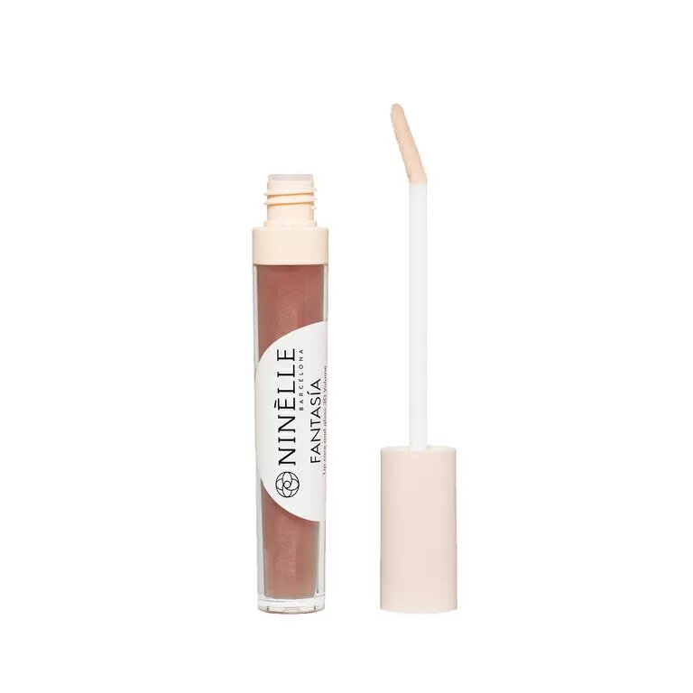 NINELLE LIP CARE AND GLOSS 3D VOLUME FANTAS? A NINELLE №725 Блеск и уход для губ 3D объем тон 725 Бежевый