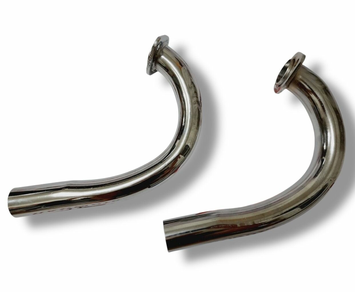 Колени глушителей мотоцикла Иж Юпитер 5 (пара)