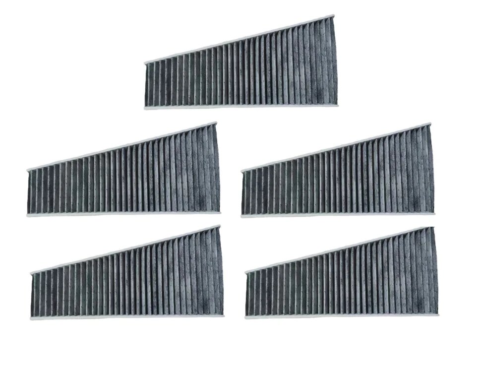 Фильтр автомобильного кондиционера для Audi A4 B8/Q5 8R/A5 8T 8F S5/фильтр внешнего кондиционера OEM No 8KD 819439 8КД 819441 Воздушный фильтр, Outer air filt 5PCS