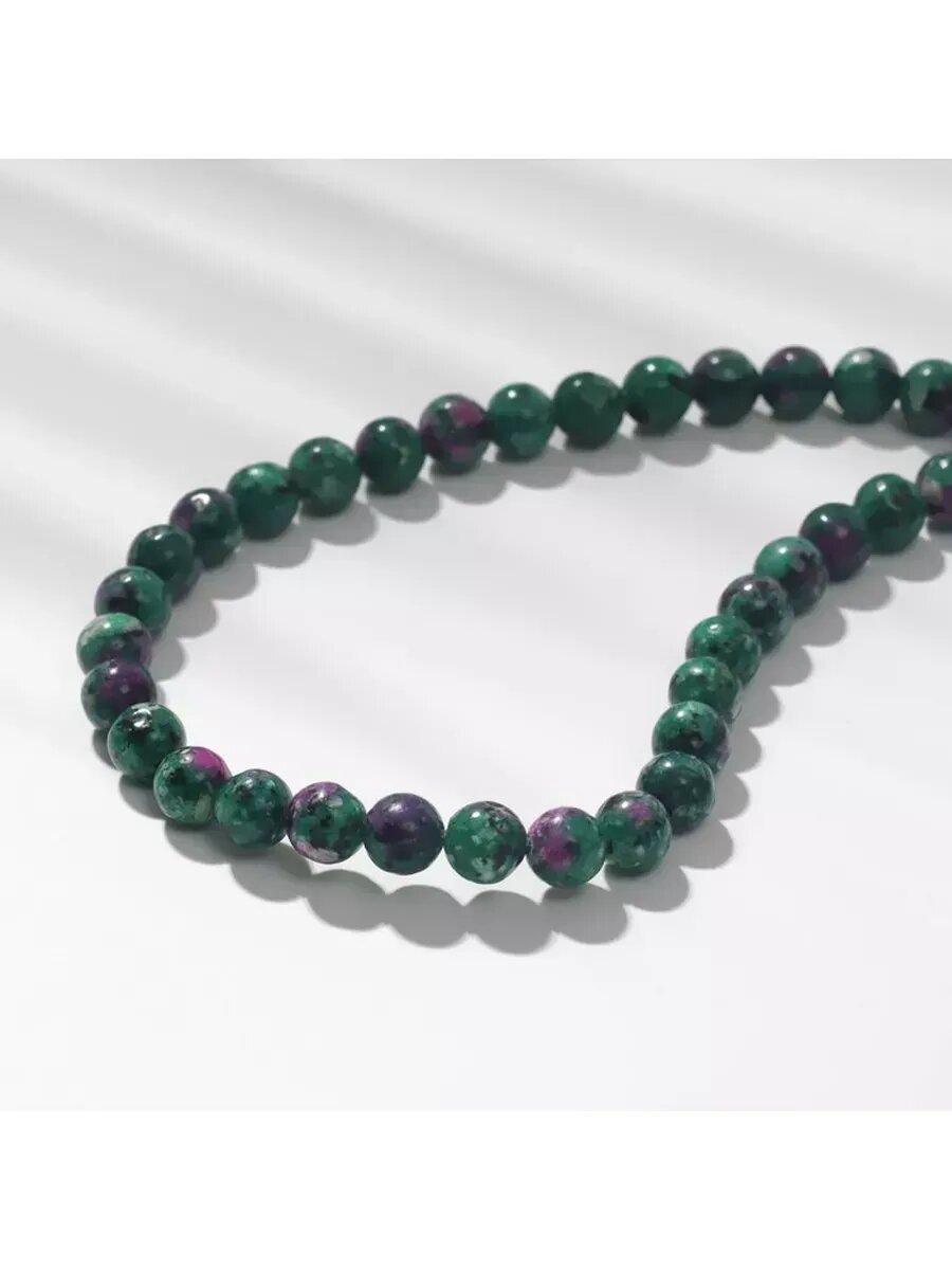 Бусины на нити "Турмалин", 60 бусин