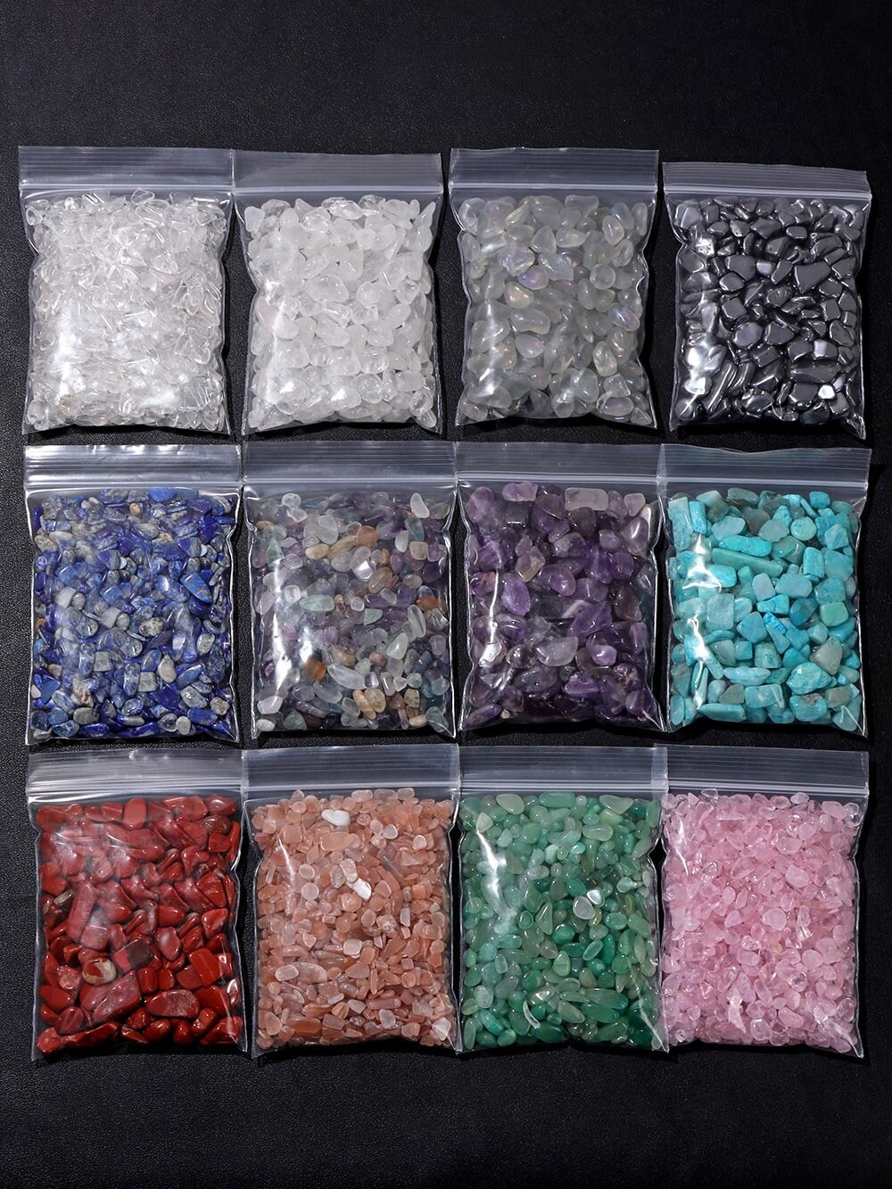 Зеленый Авантюрин Натуральный Камушки для аквариума, террариума, флорариума фракция 5-8мм 50 гр.