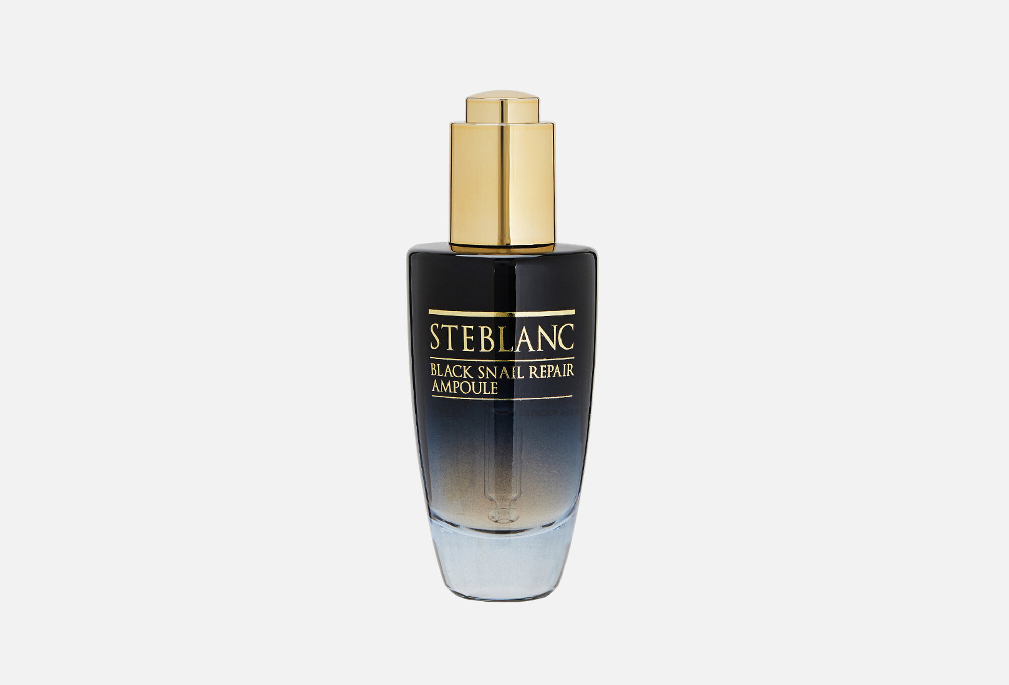 Сыворотка для лица с муцином Черной улитки STEBLANC Black Snail Repair Ampoule 50 мл