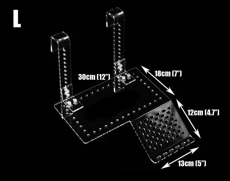 Черепаха Пирс Топпер подъемная платформа Steps посадка остров для аквариума рыбы TortoiseTank, Turtle Platform, Черный