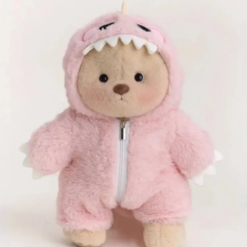 Плюшевый медведь GDzaccly 30 см Розовый, big eyes pink shark, not bear only clo