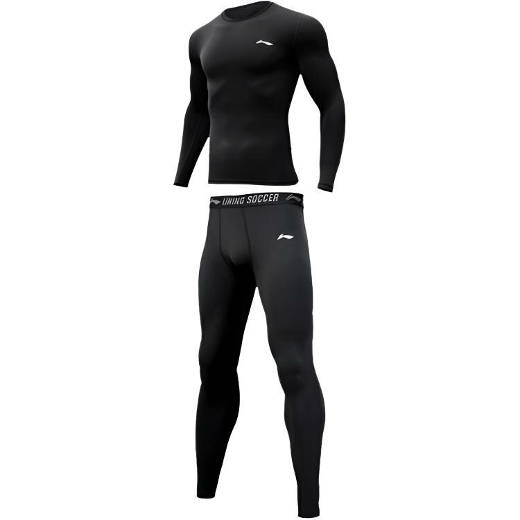 Комплект для фитнеса мужской Li Ning, черный 130 EU