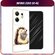 Чехол на Infinix Zero 30 4G / Инфиникс Зеро 30 4G с принтом "Еж кофеман"