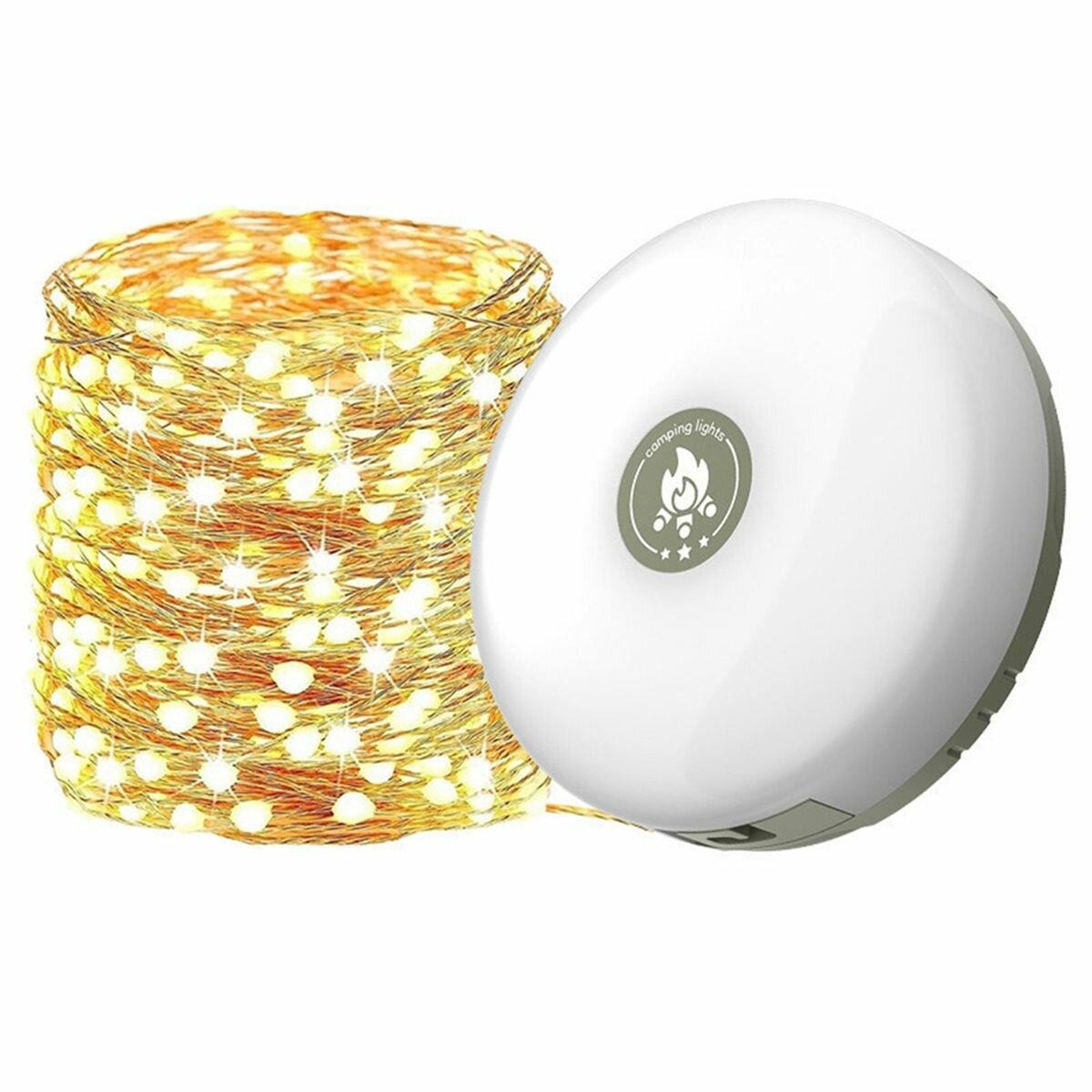 Кемпинговые Гирлянды, С 8 Регулируемыми Режимами, Светодиодный Фонарь Для Кемпинга