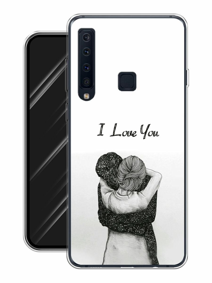 Чехол на Samsung Galaxy A9 2018 / Самсунг Галакси А9 2018 с принтом I love you 1 — фото 1