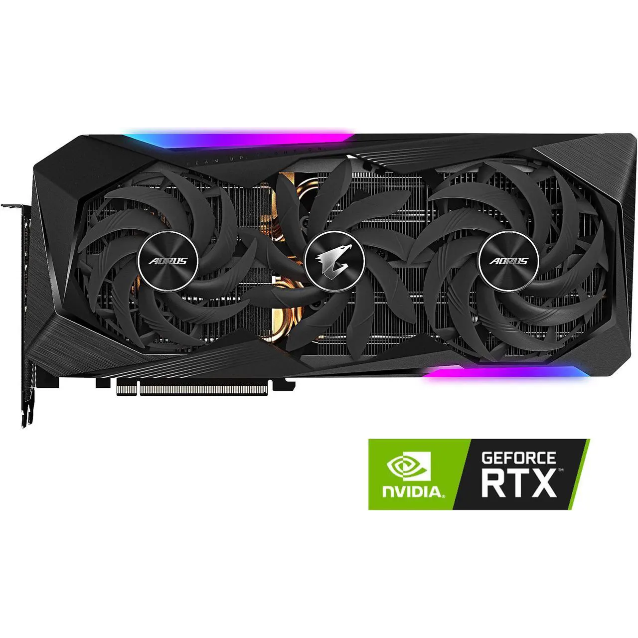 AORUS GeForce RTX 3070 Ti 8GB GDDR6X PCI Express 4.0 ATX видеокарты