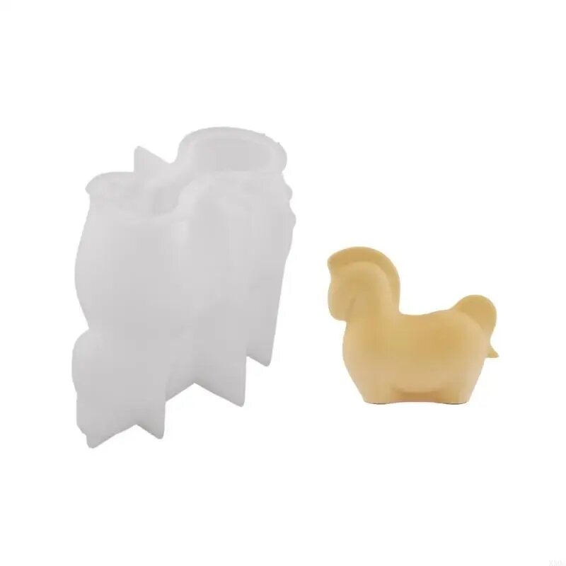 Силиконовая форма для отливки лошадки L