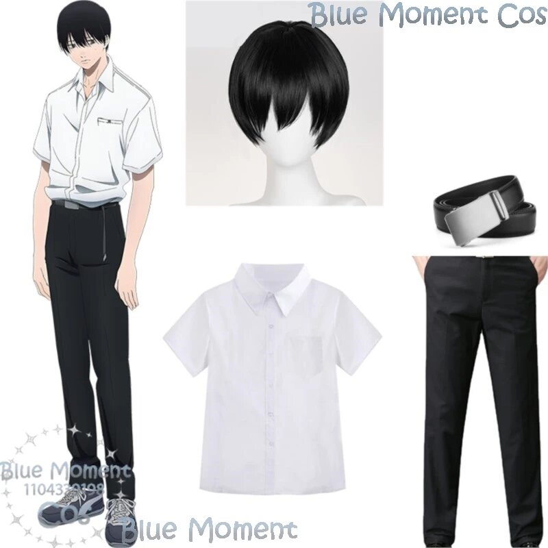 Косплей костюм Цзиньяка Йошики Хикару L, Suit-Wig A