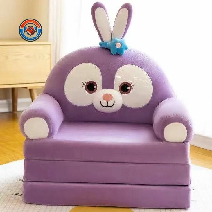 Детское раскладное кресло 2 в 1, диван-кровать для малышей 50х40х50 см, мягкая мебель для чтения и дневного сна, уютный уголок в детскую комнату