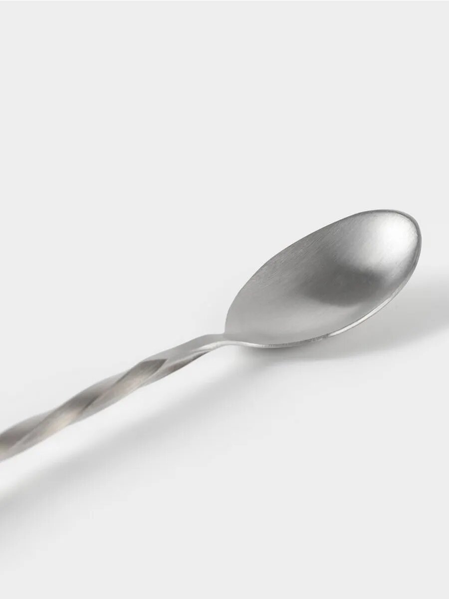 Элегантная барная ложка с мадлером 28 см