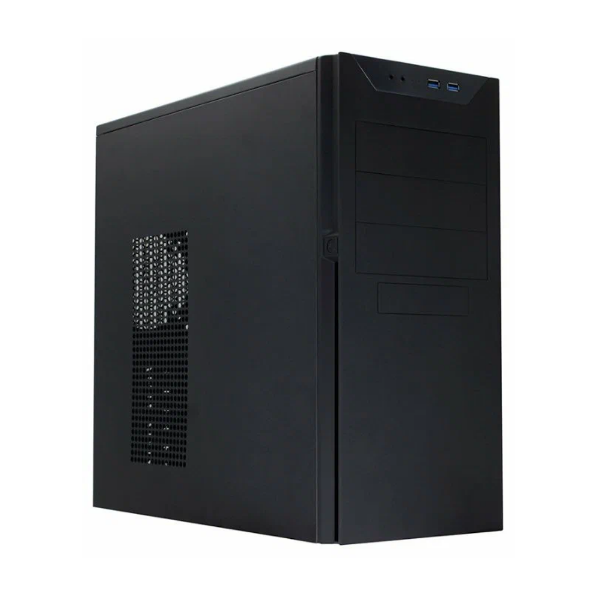 Корпус для компьютера INWIN BA833 (6125674) черный, БП 600Вт, ATX, mATX, 7 слотов расширения