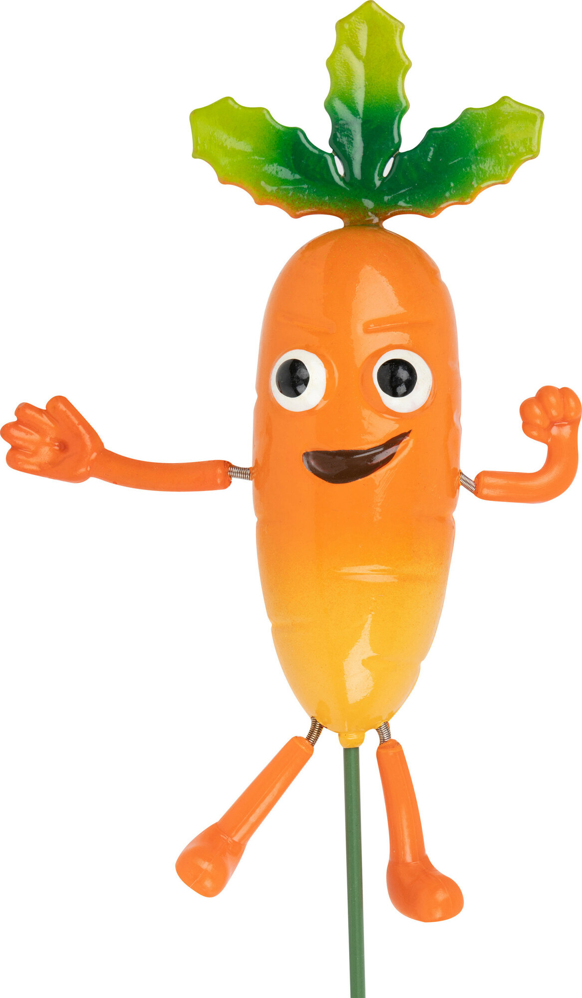 Декоративный садовый штекер PARK "Морковка мексиканка", 3.5x12x58 см, оранжевый