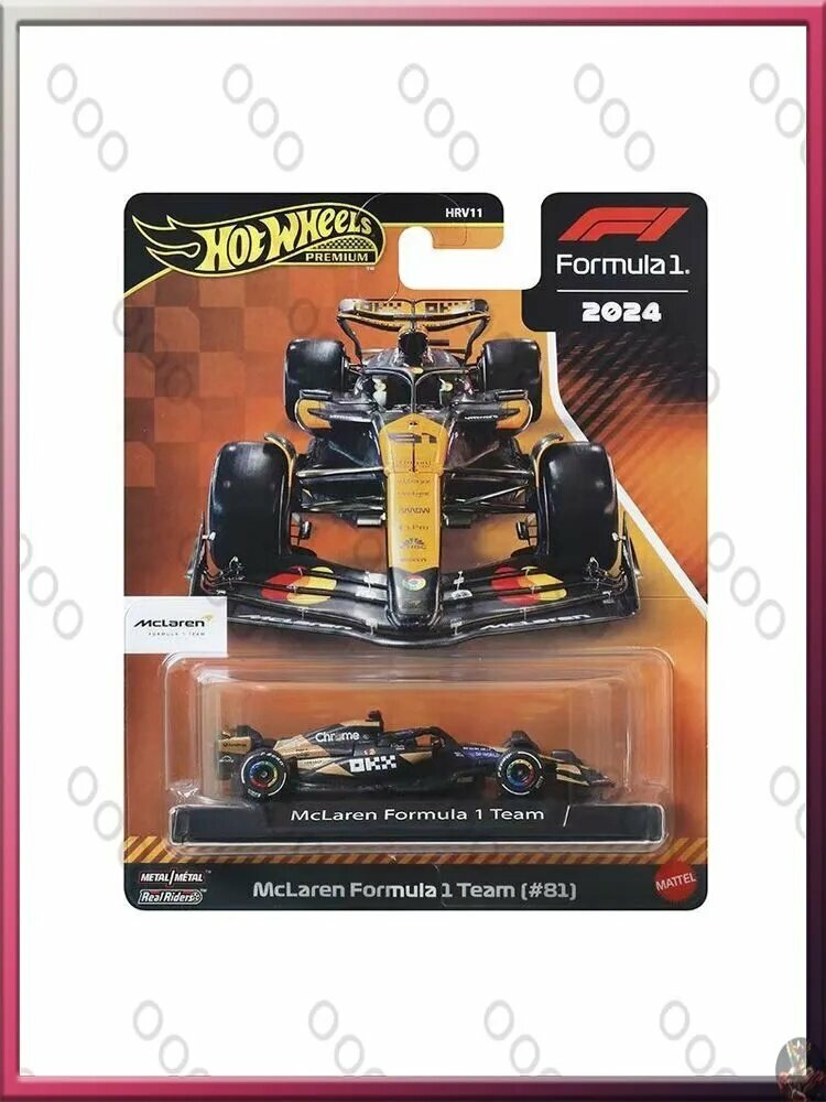 Машинка Collectors F1 Series: McLaren Formula 1 Team MCL38 Car #81