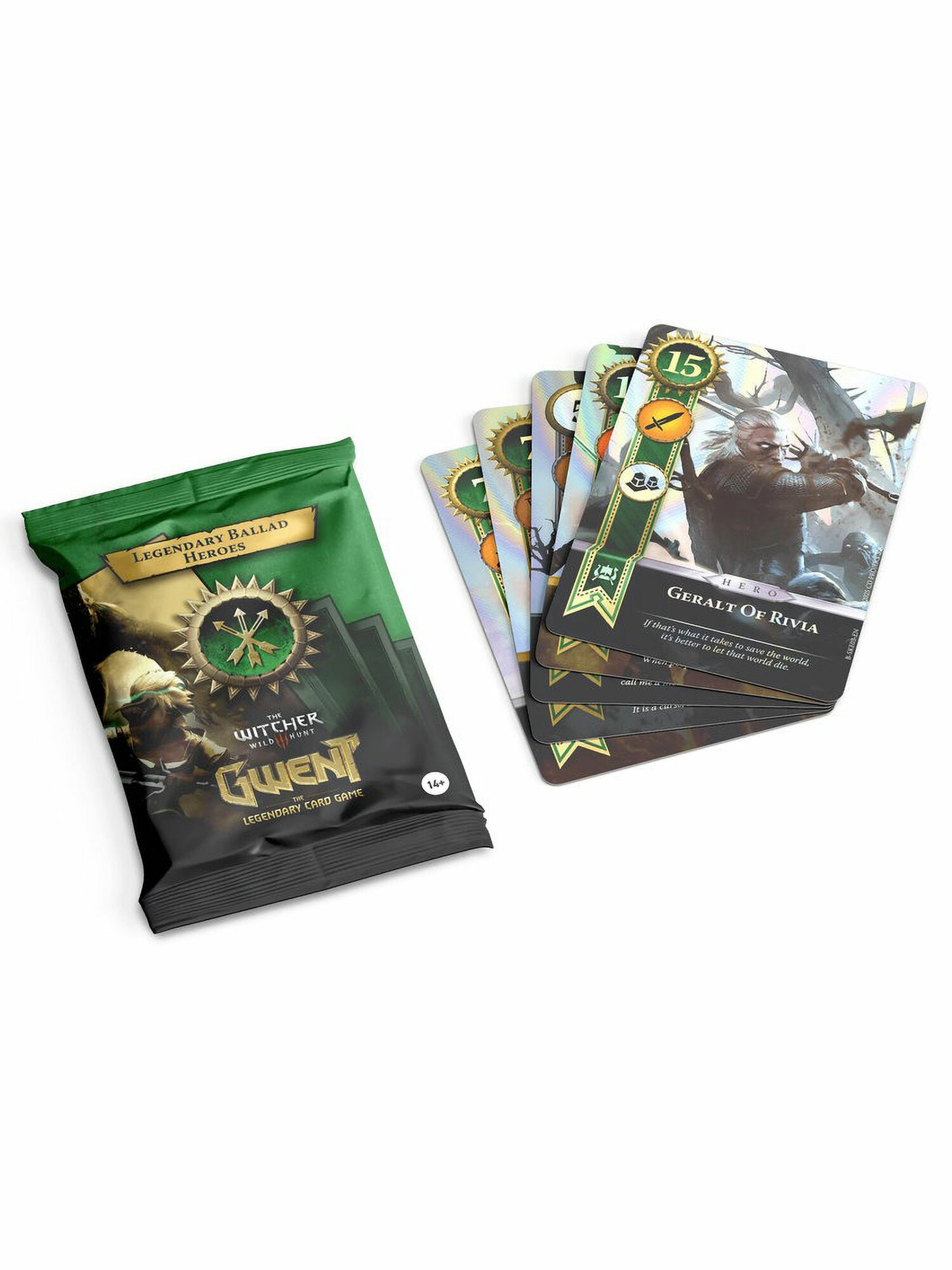 Дополнение для настольной игры No Loading Games The Witcher 3 Wild Hunt: Gwent Legendary Ballad Scoia'tael на английском