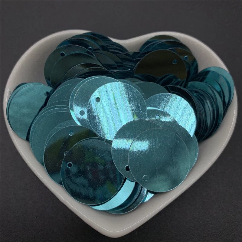Пайетки 20 мм, цвет 17, 200 шт