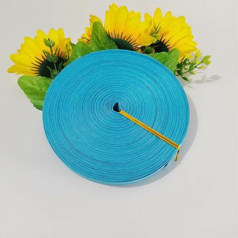 12 нитей широкого бумажного ротанга, материалы для рукоделия, ручная работа, студенческая цветная DIY версия, материалы для плетения ротанга