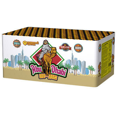 Батарея салютов Огненный цветок Абу - Даби 108 зарядов