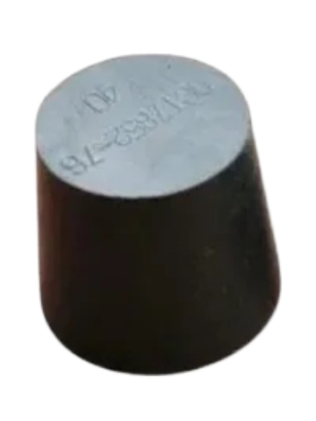 Пробка для бутыли резиновая, термостойкая конус 40 мм, верхний диаметр 45 мм