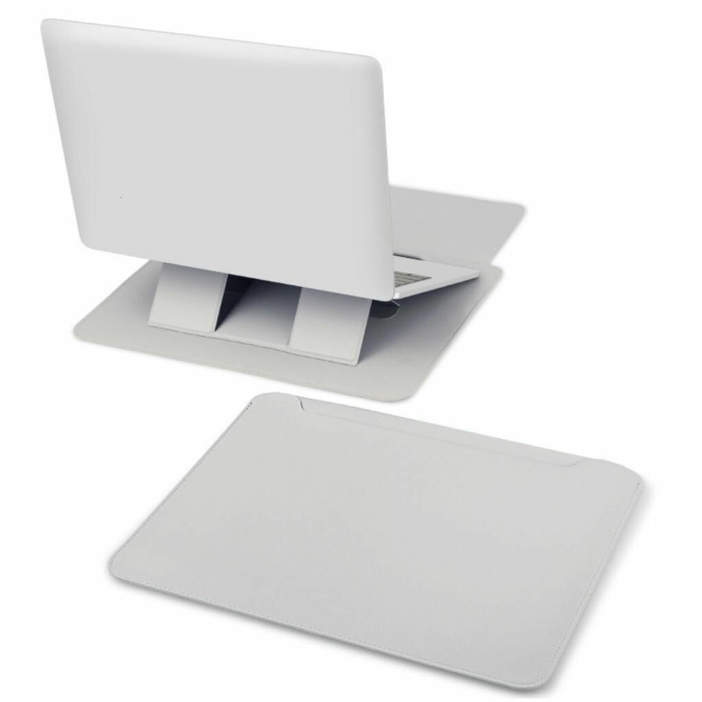 Чехол-подставка для ноутбука 13/14 дюймов, Серый - 13"
