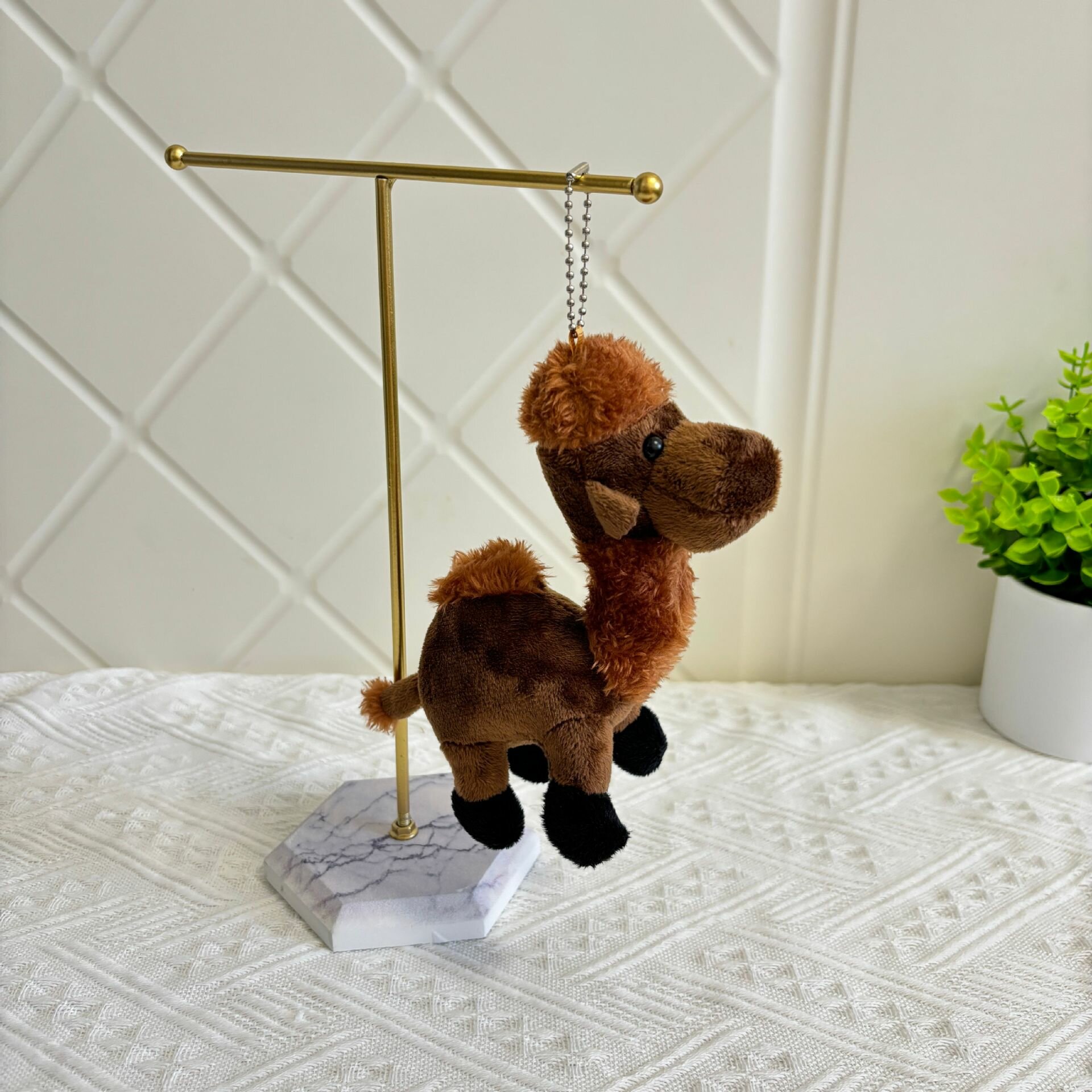 Милый плюшевый кулон в виде верблюда, брелок с верблюжьим пустынным верблюдом Гансу Дуньхуан, туристическое агентство,