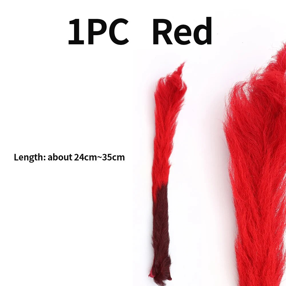 Vtwins хвостики телячьей икры для мух Красный, 1PC Red