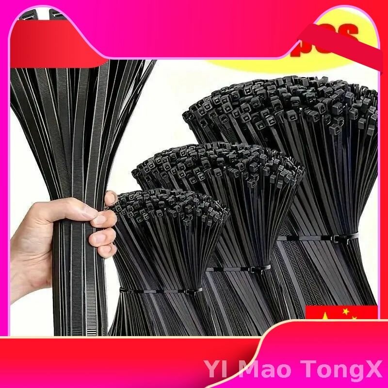 Эксклюзивный набор из 300 хомутов ABS, диаметром 25 мм и длиной до 200 мм