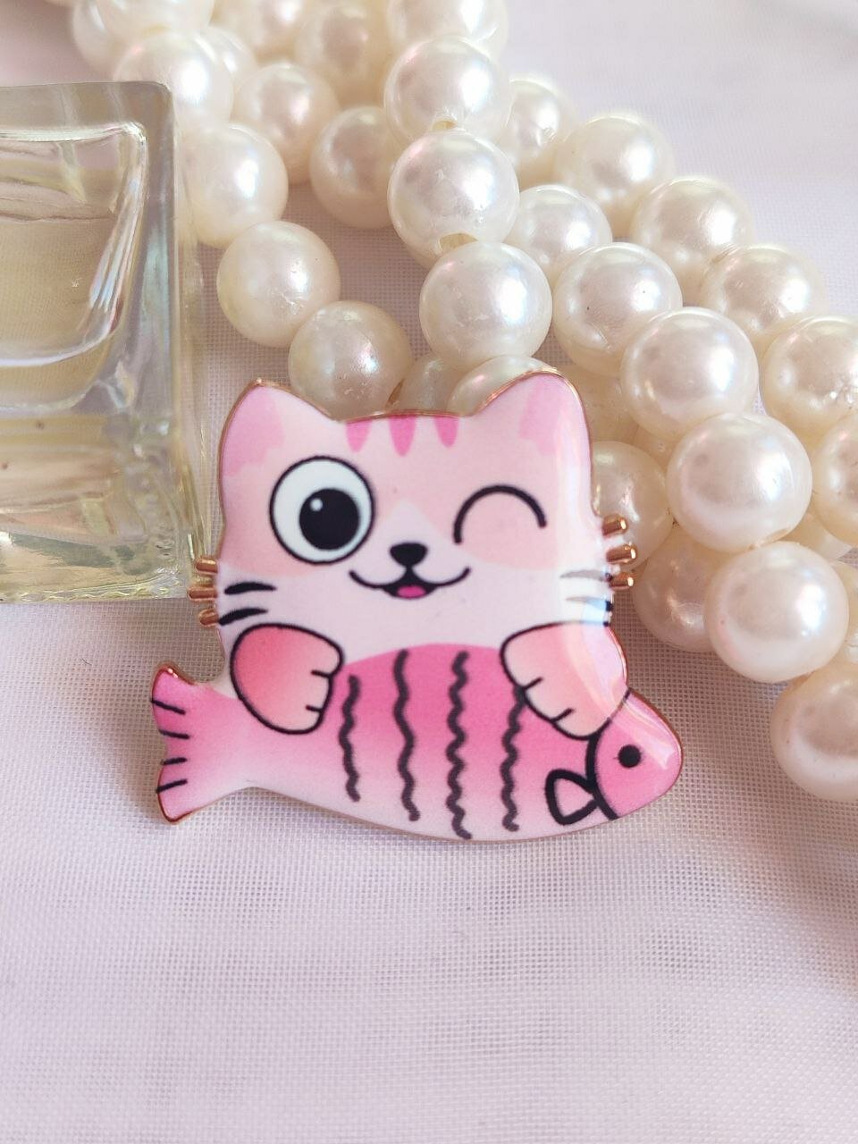 Брошь, эмаль