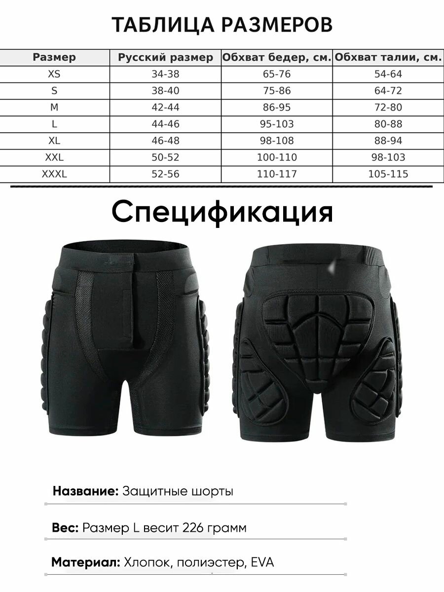 Защитные шорты — фото 1