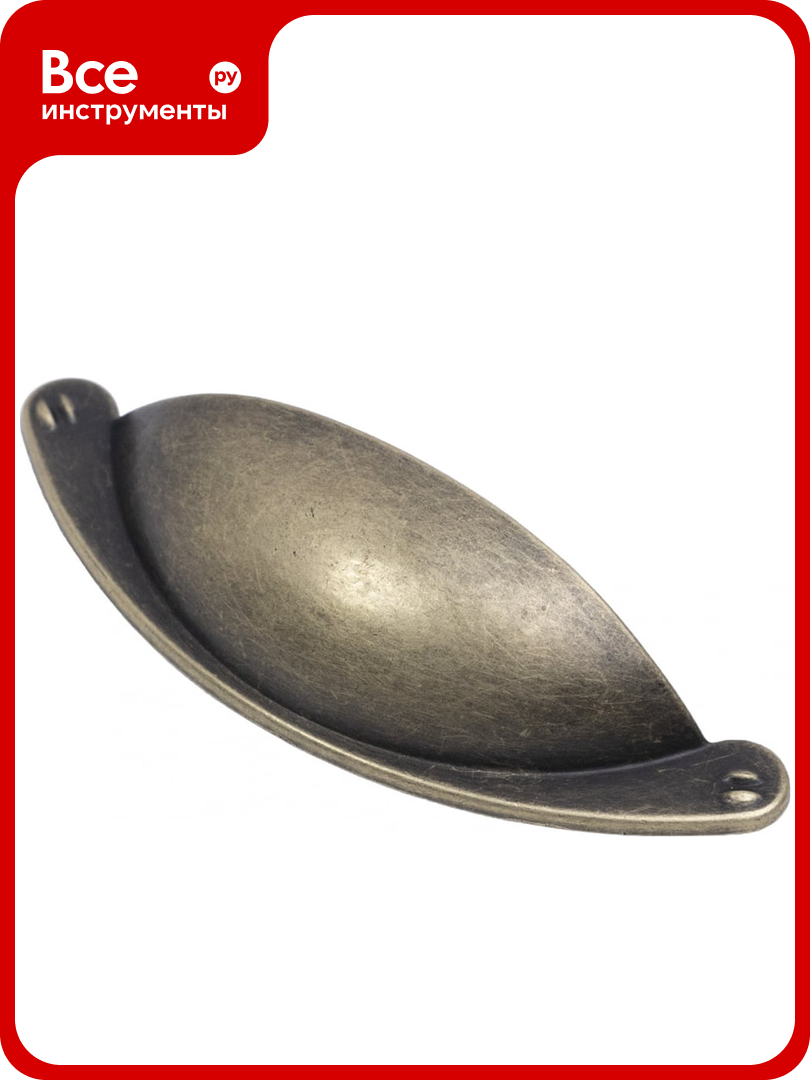 Ручка мебельная AKS PATIO-64 старое золото AK 53011