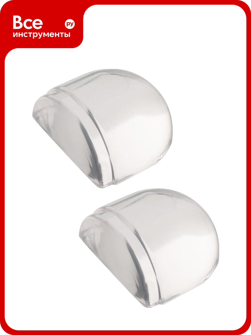 Стоппер для двери с самоклеящимся слоем Рыжий кот 2шт 107593