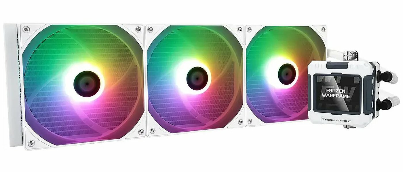 СЖО для процессоров Thermalright Frozen Warframe 420 ARGB White (F-WFRAME-420-ARGB-WH)