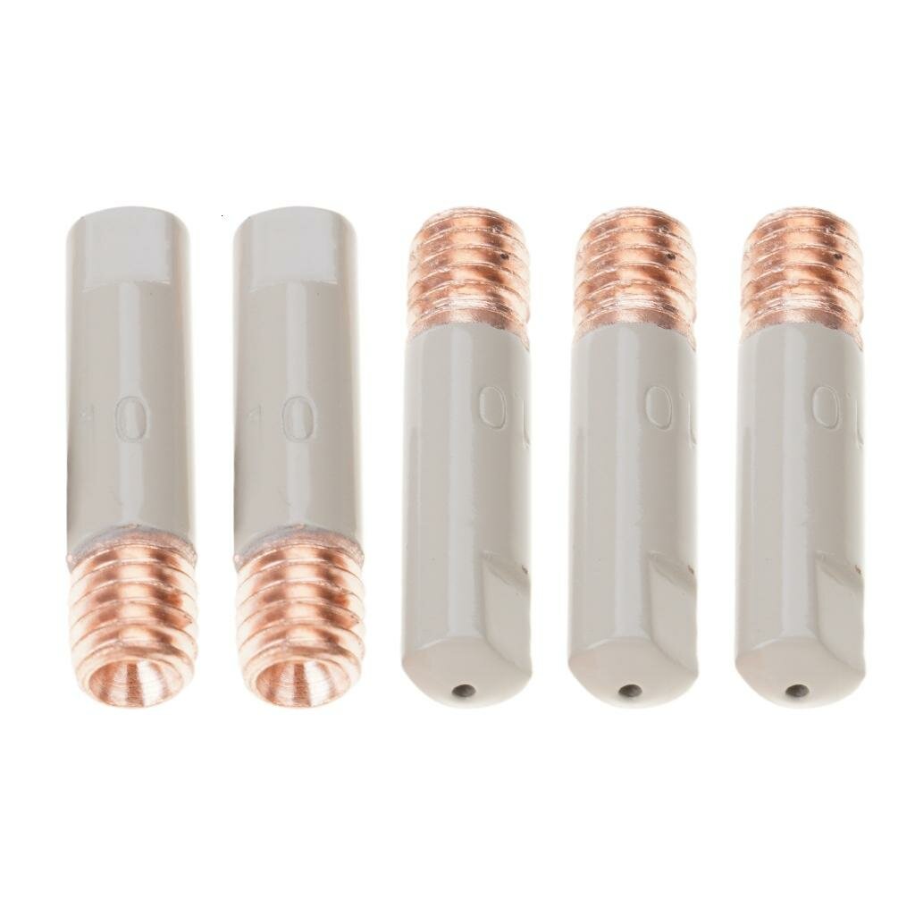 5 шт. 25 мм металлические токопроводящие насадки для сварки, Апертура 1,0 мм