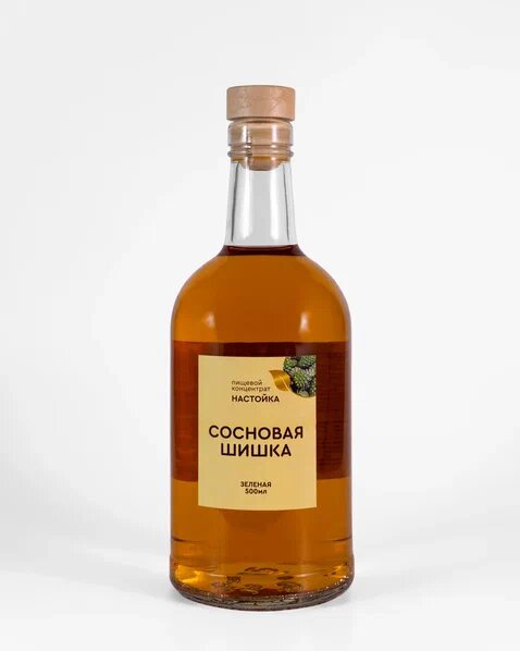 Настойка сосновой шишки зеленой 500 мл.