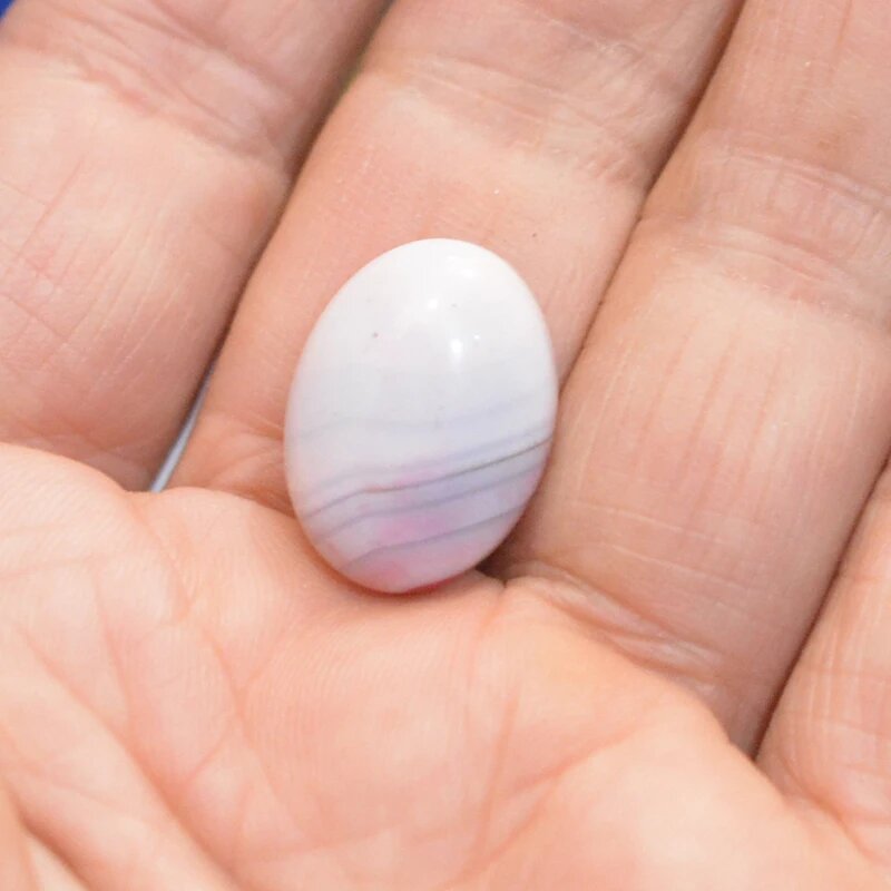 Золотой песок агат кабошон 15x20 мм