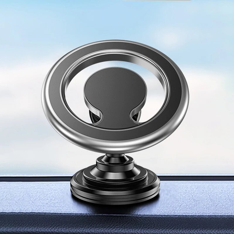 Магнитный держатель для телефона в машину, крепление для GPS, мобильный кронштейн для iPhone 15 14 13 12, Samsung, Xiaomi