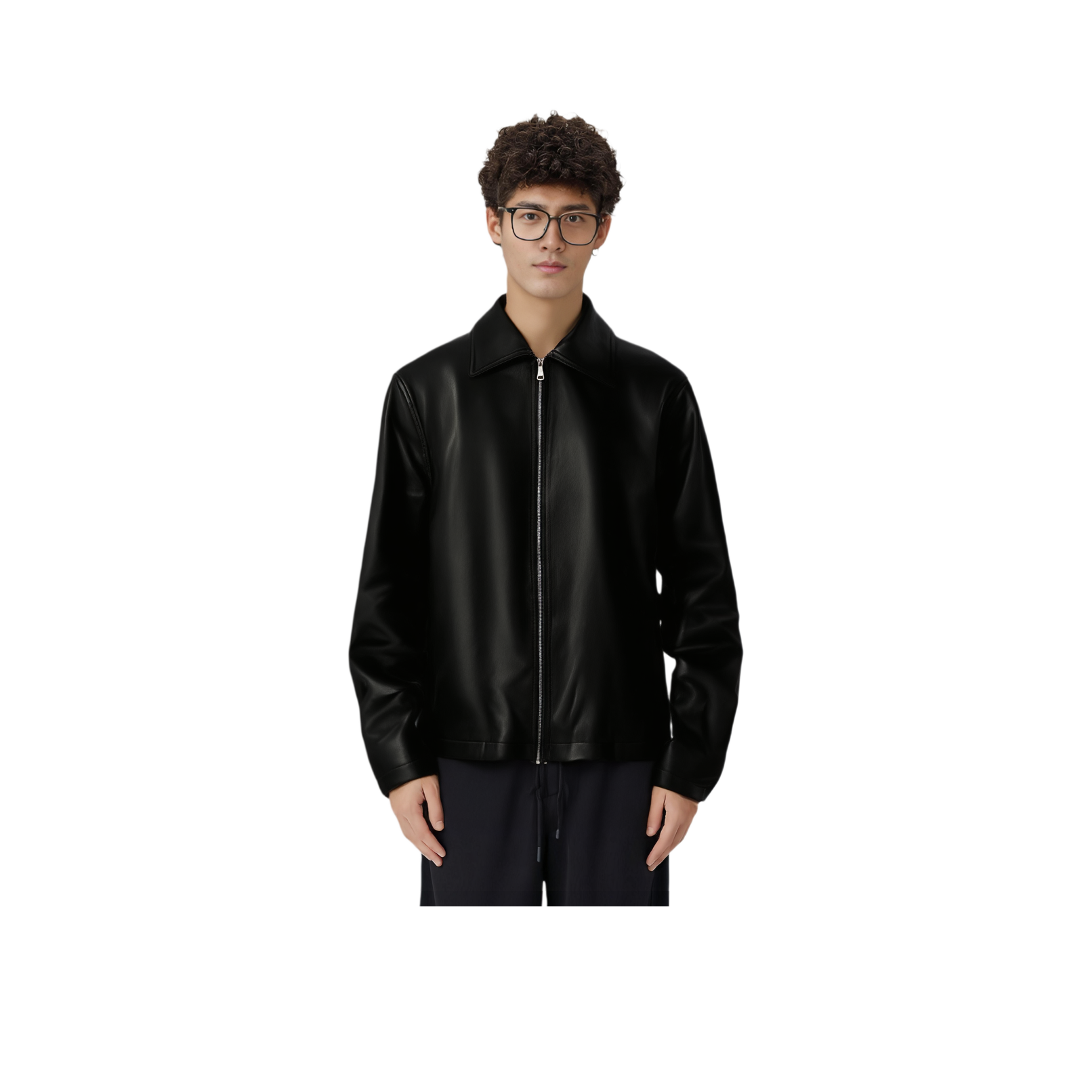 Куртка кожаная