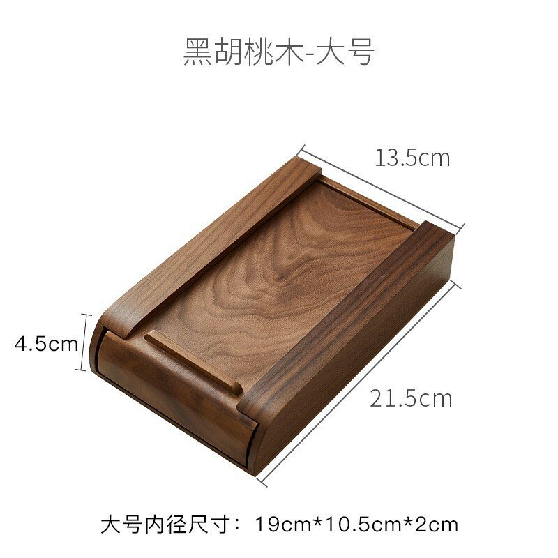Деревянная креативная выдвижная коробка для мелочей, офисный ящик под столом, хранение, невидимая коробка для ручек, держатель для ручек