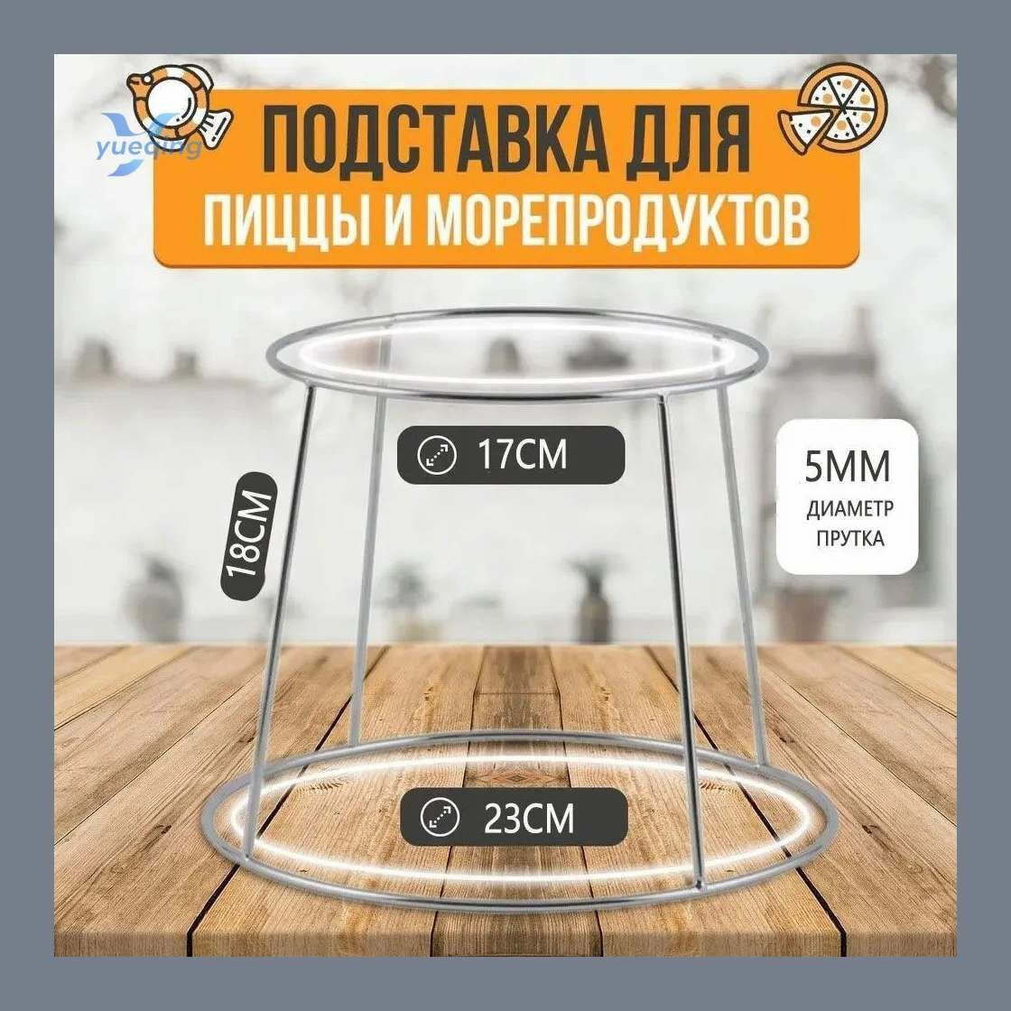 Подставка под блюдо сервировочная, 23см х 18 см, 1 шт