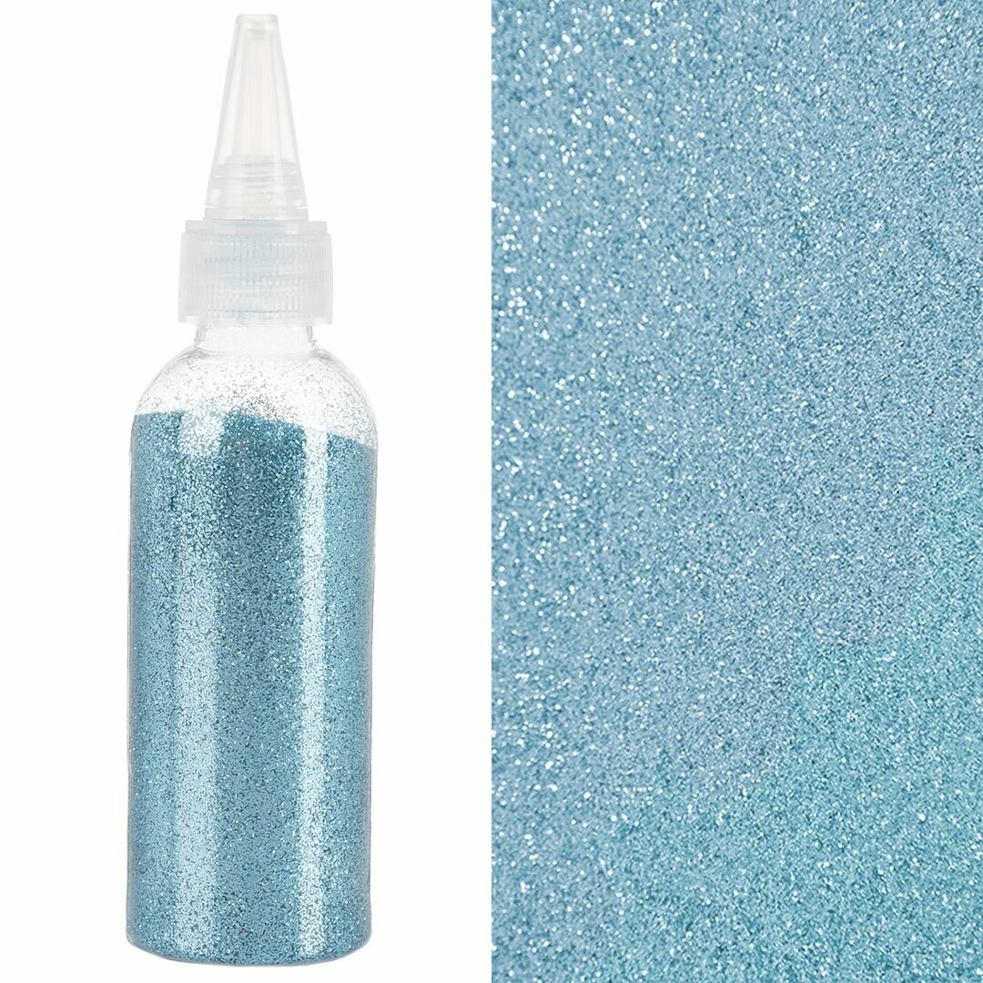 Глиттер Голубой, 80 г.