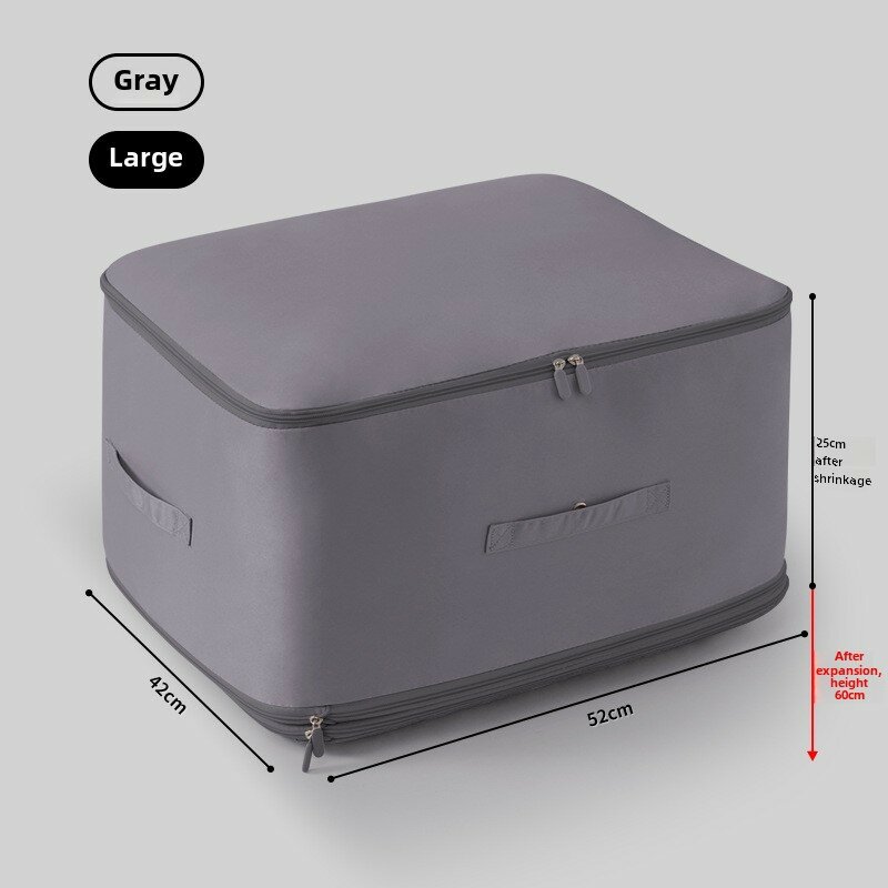 Дешёвая Сумка Для Хранения: Компактная Кубическая Конструкция Экономит Пространство Универсальное Хранилище Одежды И Одеял - Безопасный Экологичный Материал Для Организации Гардероба И Путешествий