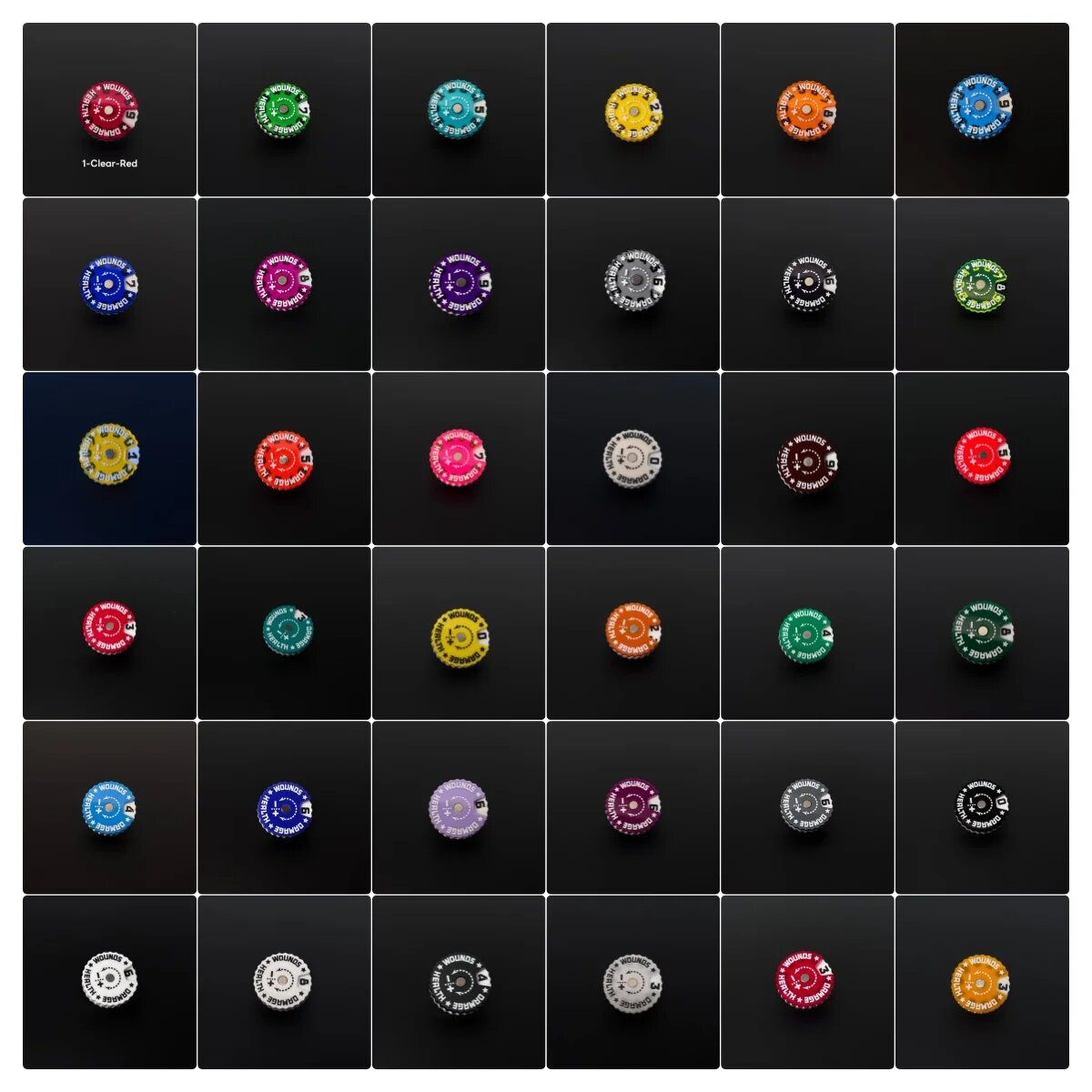 Wound Dial/Tracker/Counter/Marker Random Tracker — фото 1