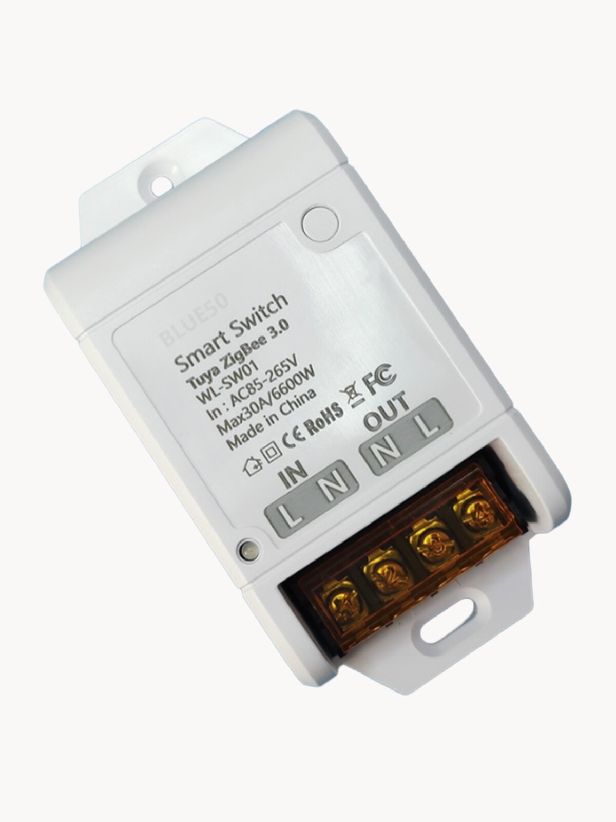 Реле для умного дома Tuya Smart Switch ZigBee, 30А