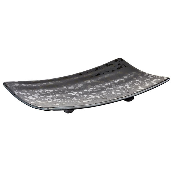 Тарелка для суши пластик H=3, L=22, B=12см