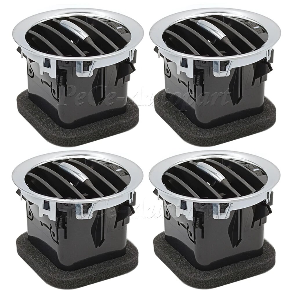 13417363 2201099 13365420 Новая крышка вентиляционного отверстия кондиционера, 4Pcs Full Chrome