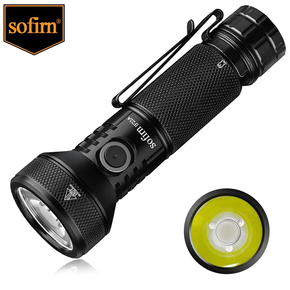 Sofirn IF22A фонарик 2100 лм IF22A Black
