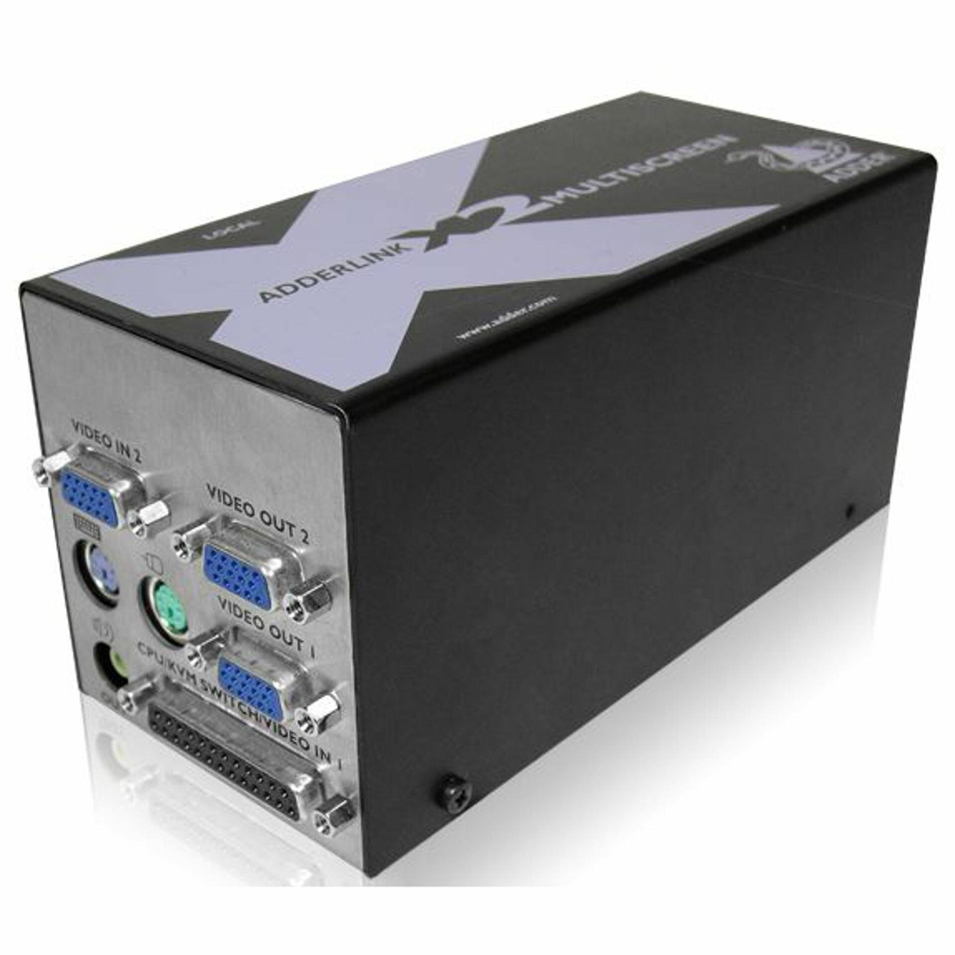 Удлинитель KVM AdderLink Multi Monitor 2 VGA (1900x1440 до 50м, 1600x1200 до 200м,1280x1024 до 300 м.), 2 RS232,4 PS/2 PS/2 Key, Mouse)